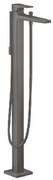 Hansgrohe Metropol - Vanová baterie na podlahu, kartáčovaný černý chrom 32532340