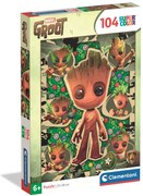 Clementoni - Puzzle 104 Marvel Groot