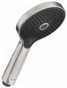 Duravit - Sprchová hlavice, 3 proudy, MinusFlow, kartáčovaný nerez UV0652017070