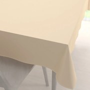 Biante Obdélníkový bavlněný keprový ubrus KEP-002 Vanilkový 100x140 cm