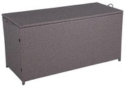 Hnědý zahradní úložný box Patras – Garden Pleasure