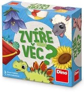 Karetní hra dino zvíře nebo věc?