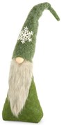 VÁNOČNÍ DEKORAČNÍ FIGURKA MANIKIN 87 CM ZELENÁ