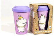 Cestovní hrnek Snorkmaiden růžový 450ml, NordicBuddies Finsko