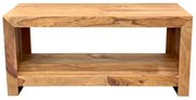 Indický nábytek - TV stolek Tara 100x45x45 z indického masivu palisandr Světle medová
