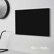 Toptabule.sk Bezrámová magnetická tabule ČERNÁ 60x60 cm