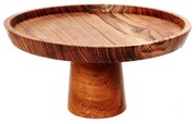 Podnos na dort Teak Cake Dish 24,5 cm  Bazar Bizar