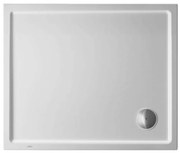 Duravit Starck Slimline - Sprchová vanička 90x75x5 cm, Antislip, bílá 720117000000001