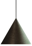 Il Fanale Cone, závěsné kovové svítidlo v antické úpravě, 1xE27 max 15W, prům. 35cm