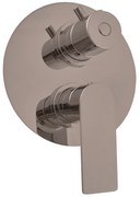 Slezák - RAV Vanová/sprchová baterie 3-cestná s podomítkovým tělesem NIL - NL187.3MGL, Metal Grey lesk