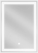 Mexen Taco koupelnové zrcadlo s podsvícením 50 x 70 cm, LED 6000K, proti zamlžení - 9805-050-070-611-00
