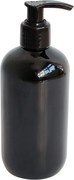 Dávkovač na mýdlo 300 ml černý s černou pumpičkou BELA