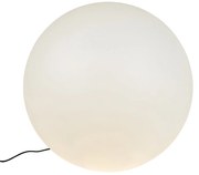 Moderní venkovní lampa bílá 77 cm IP65 - Nura