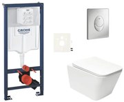 Závěsný wc set do lehkých stěn / předstěnová montáž SAT Infinitio SIKOGRSIN12SAP00