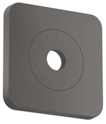 Axor Citterio C - Krycí rozeta 12x12 cm, kartáčovaný černý chrom 28801340