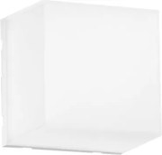 FAN LED-TOGO-Q10 Venkovní stropní svítidlo LED TOGO bílá akrylát PMMA 5 W 600 lm CCT IP65 10x10x7,5 cm - FANEUROPE