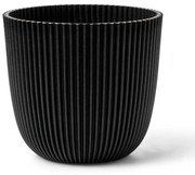 Capi Nature Groove Made With Planter Ball Textile Black Ø 13 cm / V 12 cm
