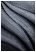 Ayyildiz, Kusový koberec Miami 6630 black, 80x300, šedá, kancelář