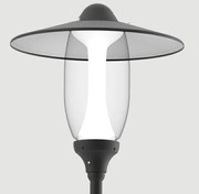 Parkové svítidlo Auris Led 18W 3500K IP66 Parkovací zahradní lampa Rosa