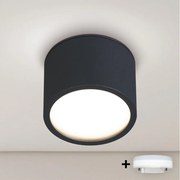 BRILAGI -LED RGB Stm. koup. sv. SMOOTH 1xGX53/14W/230V 60x82 mm Wi-Fi Tuya černá