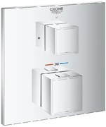 Grohe Grohtherm Cube - Termostatická sprchová baterie pod omítku, chrom 24153000
