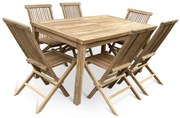 Noela Zahradní teakový set 1+6 pro 6 osob Clasic I.