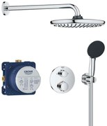 Grohe Precision - Sprchový set s termostatem pod omítku, průměr 25 cm, chrom 34883000