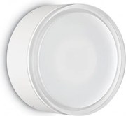 ILUX 168050 Venkovní stropní a nástěnné svítidlo Ideal Lux Urano PL1 big bianco 168050 bílé 16cm IP44 - IDEALLUX