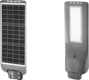 FAN LED-AUREUS-20C-SOLAR Veřejné solární osvětlení AUREUS, 20 W, vestavěný solární panel, pohybové čidlo, dálkové ovládání, 1600 lm, 3000 K, IP65 - FANEUROPE