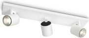 Philips 53093/31/12 - Bodové svítidlo MYLIVING RUNNER 3xGU10/20W/230V