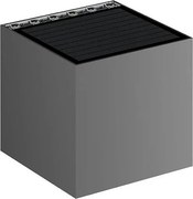 Viking - LED Stm. solární nástěnné svítidlo LED/1W/3,7V IP54 4000K 2000 mAh