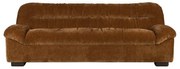 Hnědá sametová pohovka 214 cm Douglas – Dutchbone