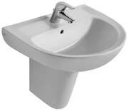 Ideal Standard Eurovit - Umyvadlo 65x48x22 cm, s přepadem, 1 otvor pro baterii, bílá V134001