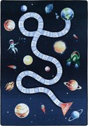 Tmavě modrý dětský koberec 140x200 cm Play Space – Ayyildiz Carpets