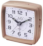 JVD Rose gold ručkový netikající tichý budík JVD SRP28.6