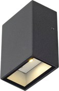 LA 232465 Venkovní svítidlo QUAD I nástěnná antracit 230V/700mA LED 3W IP4 - BIG WHITE (SLV)