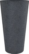 Scheurich Květináč Coneo High (Granit černá, Ø 39 cm, výška 70 cm)