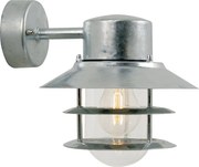 NOR 25051031 Venkovní nástěnné svítidlo Blokhus 1x60W E27 galvanizovaná čirá - NORDLUX