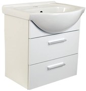 Comodo Koupelnová skříňka s keramickým umyvadlem Aspire W 50