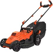 BLACK+DECKER - Elektrická sekačka na trávu 1400 W, záběr 34 cm BEMW461BH-QS