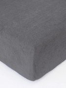 MK Lůžkoviny Froté prostěradlo 160 × 200 cm - tmavě šedá