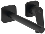 Ideal Standard Ceralife C - Umyvadlová baterie pod omítku, 2-otvorová instalace, hedvábná černá BE057XG