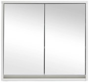 Basic Zrcadlová skříňka, 60 × 60 × 20 cm, bílá
