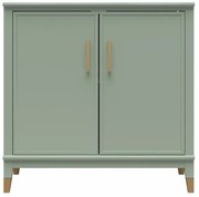 Zelená skříňka 86x85x41 cm Westerleigh – Støraa