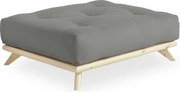 Podnožka Karup Design Senza Natural Clear/Grey