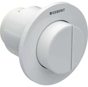 Geberit Splachovací systémy - Oddálené ovládání typ 01, pneumatické, pro 2 množství splachování, vyvýšené, alpská bílá 116.044.11.1