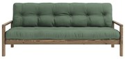 Zelená rozkládací pohovka 205 cm Knob – Karup Design