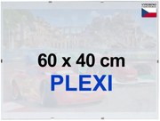Příslušenství k puzzle bfhm rám na puzzle euroclip, 60 x 40 cm, plexisklo