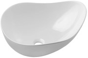 Comad Keramické umyvadlo na desku CLOUD FREE WHITE, bílá