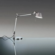 Artemide A008600+A005910 Tolomeo Mini, designová stolní lampa, 1x77W E27, hliník, 108 cm